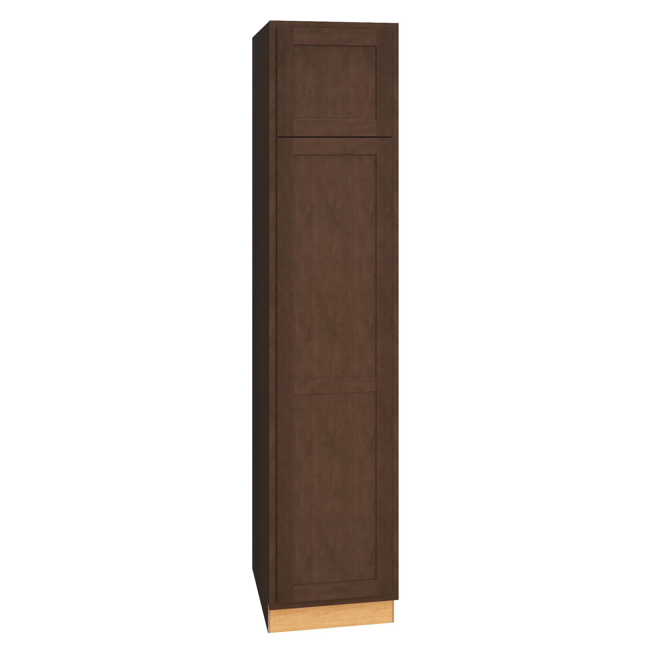 Classic Wide Utility Single Door 18" x 84" - Bark